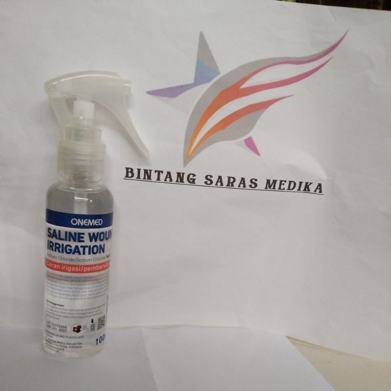 Jual Saline Wound Irrigation spray 100ml Onemed | Shopee Indonesia