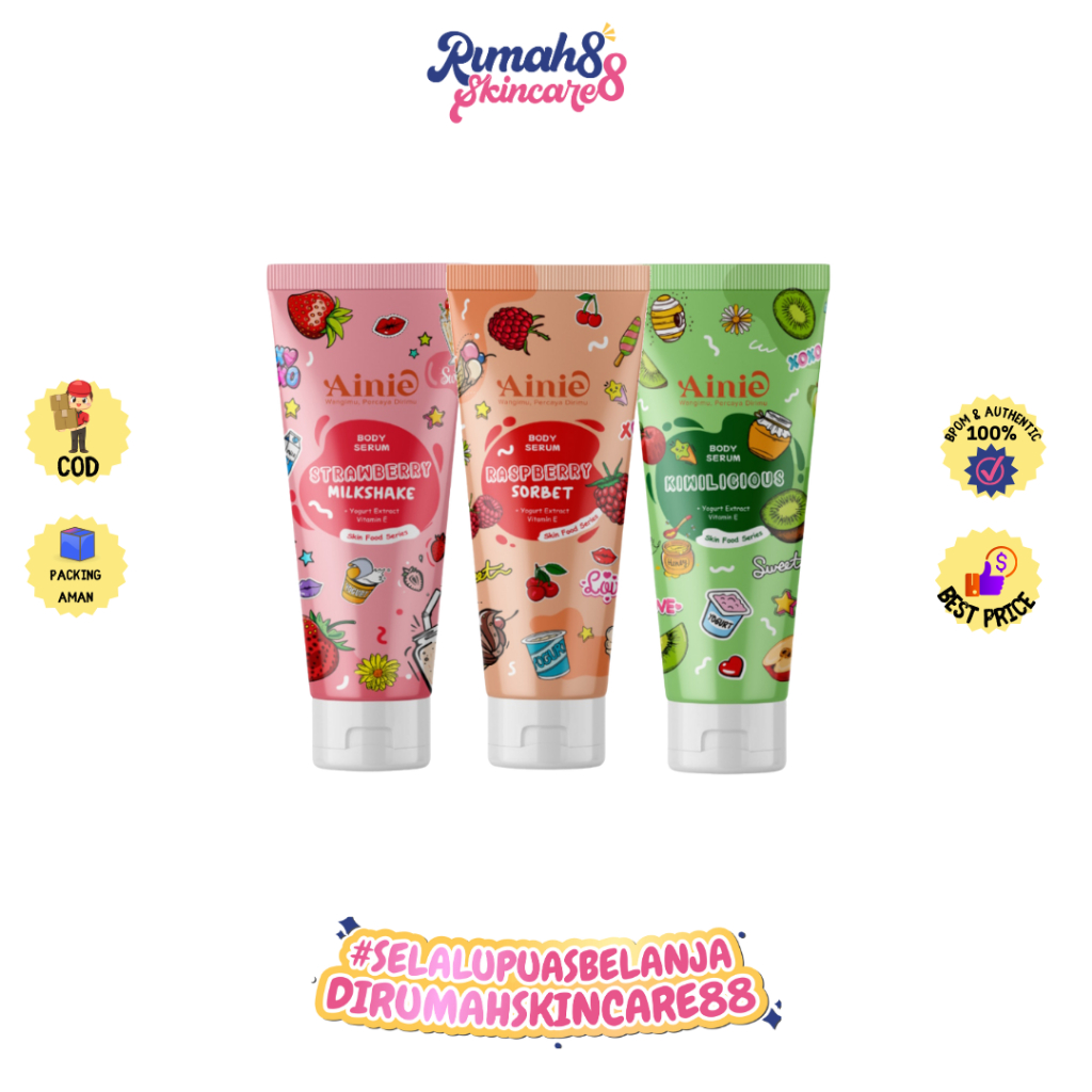 Jual AINIE Body Serum Skinfood Series 200ml | Shopee Indonesia