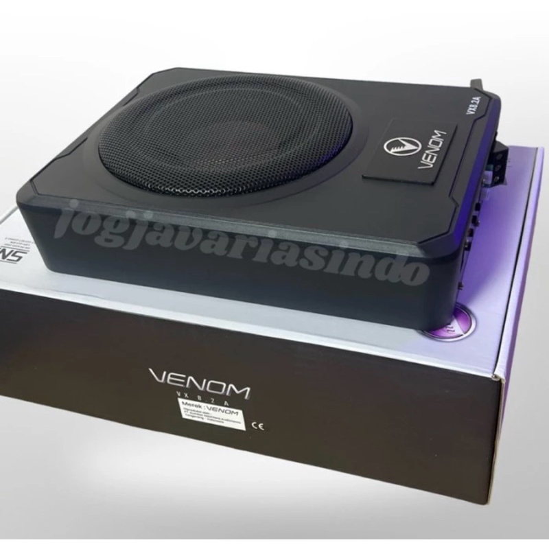 Jual Subwoofer Kolong Aktif Venom Underseat Speaker Kolong Jok venom vx 8.2 A 8 Inch | Shopee ...