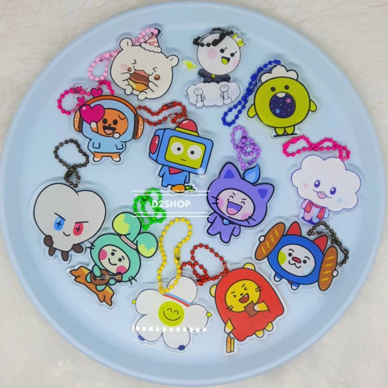 Jual Keychain Truz Treasure Gantungan Kunci Hikun | Shopee Indonesia