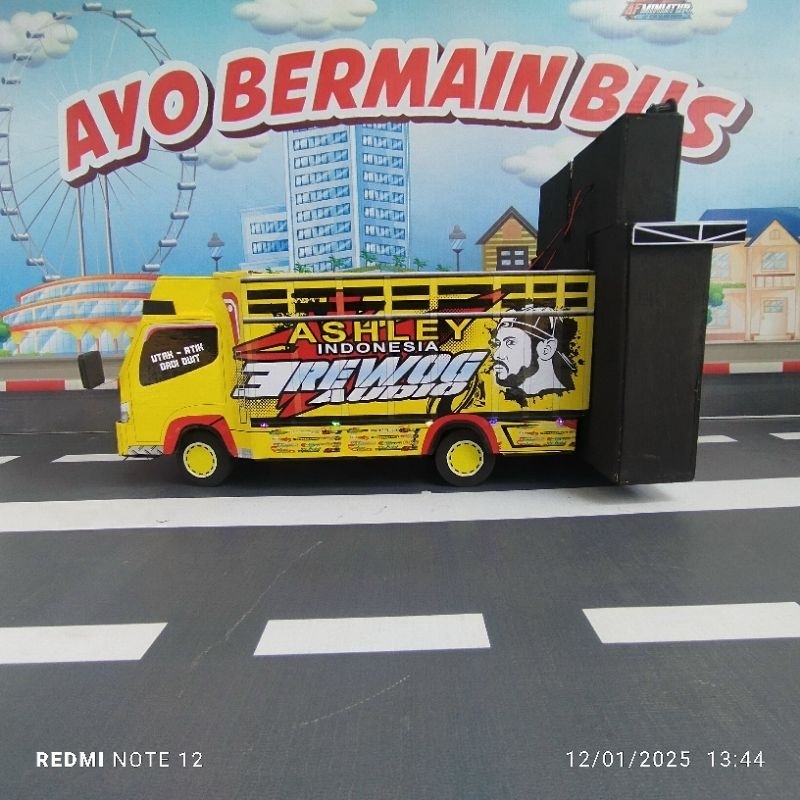 Jual MINIATUR TRUCK SOUND SYSTEM HOREG AMPLIFIER BLUETOOTH/MINIATUR ...