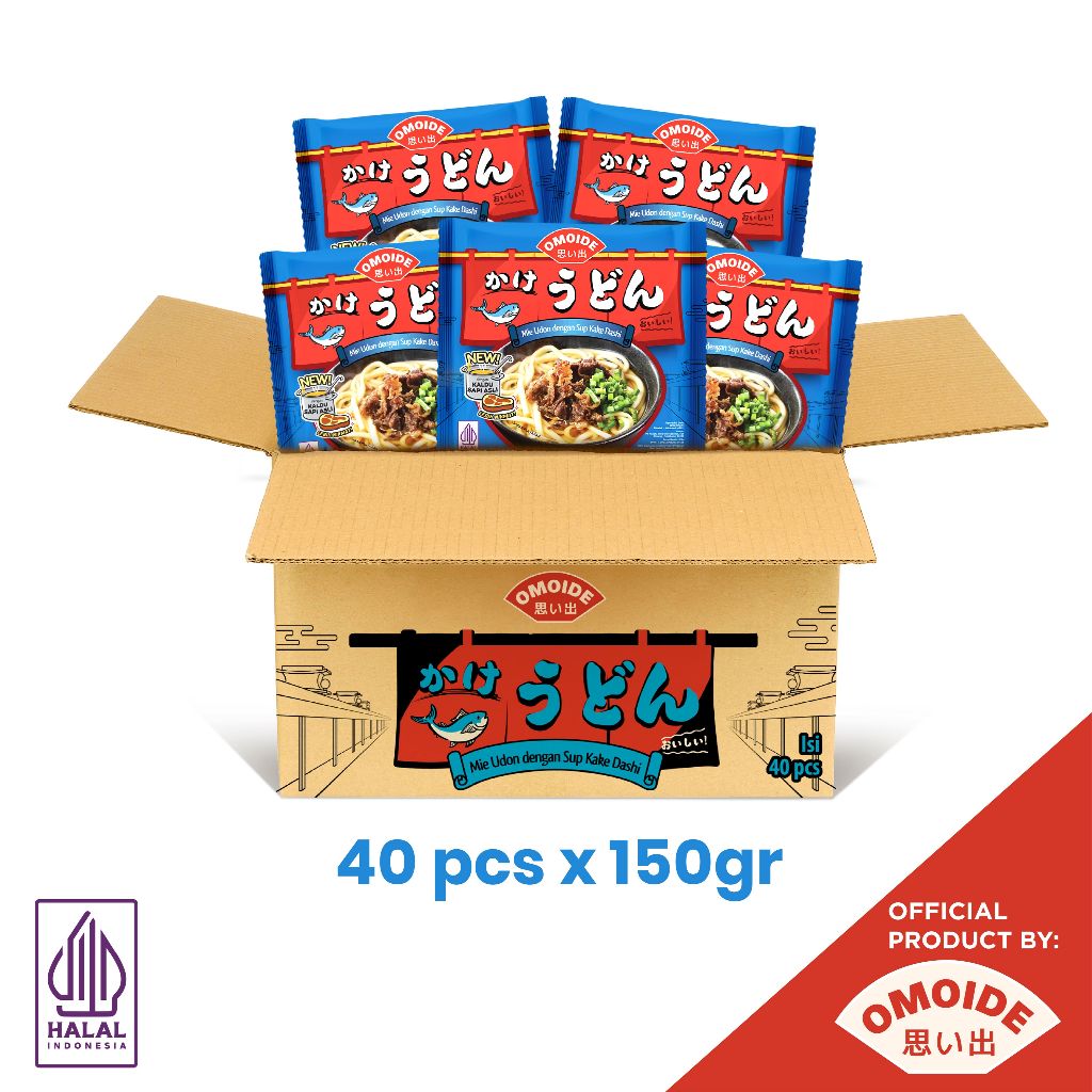 Jual Omoide Paket Isi 40 pcs - Kake Udon 150 gr | Shopee Indonesia
