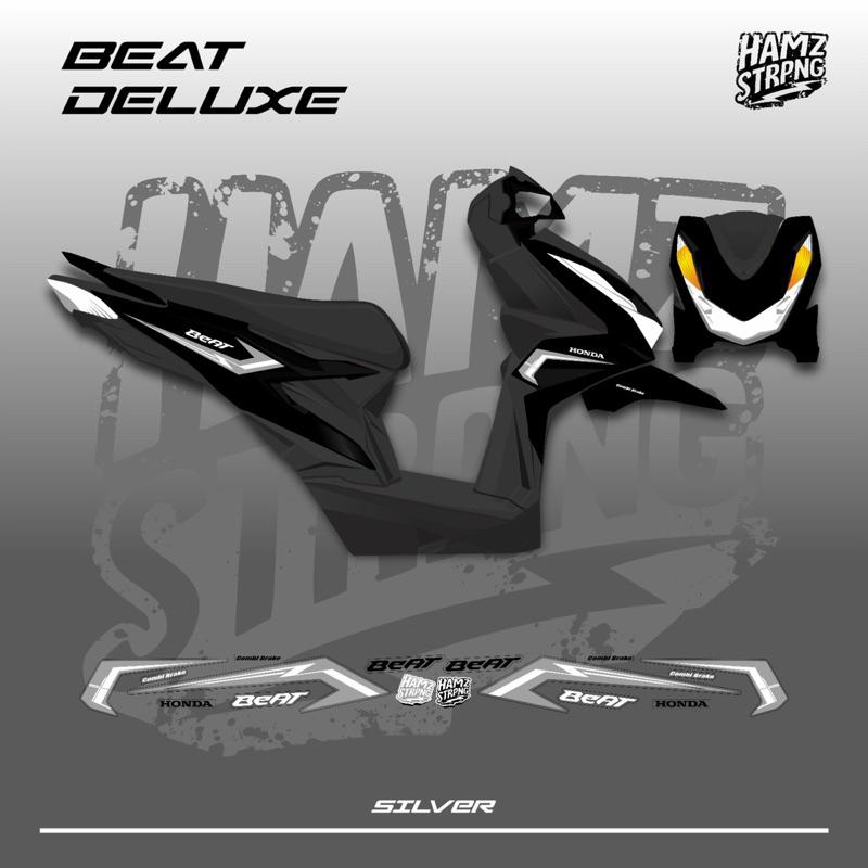 Jual Striping Transparan Beat Deluxe 2020-2023 Copy Vario 2024 Simple ...