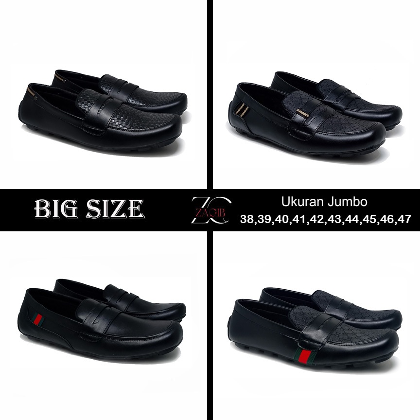 Jual (6 Model) Sepatu Casual Formal Pria (Loafers Big Size) Loafer Slip ...