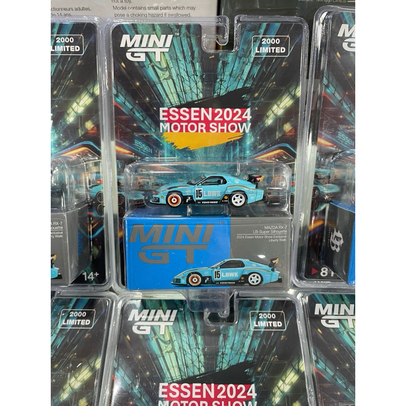 Jual MINI GT RX7 LBWK LIBERTY WALK ESSEN MOTOR SHOW 2024 | Shopee Indonesia