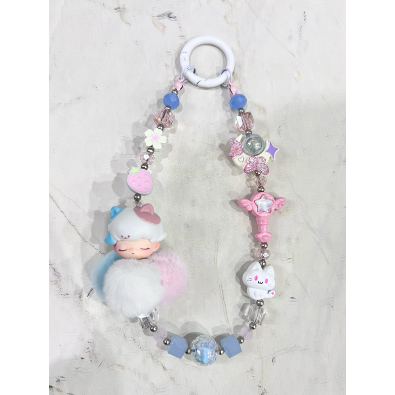 Jual Phone Strap mini Dimoo Cry Baby Labubu Premium Figure bag charm ...