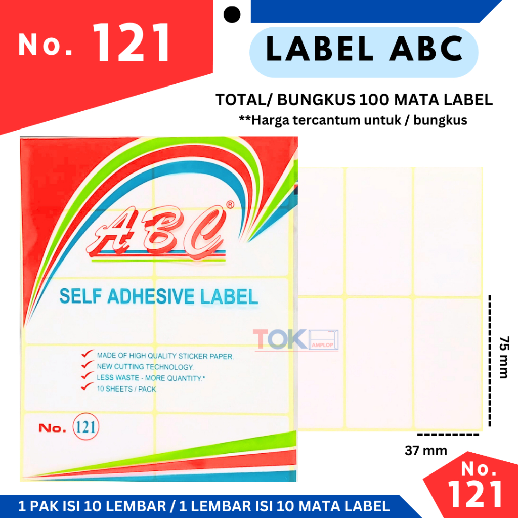 Jual Stiker Label 121 / STICKER | Shopee Indonesia