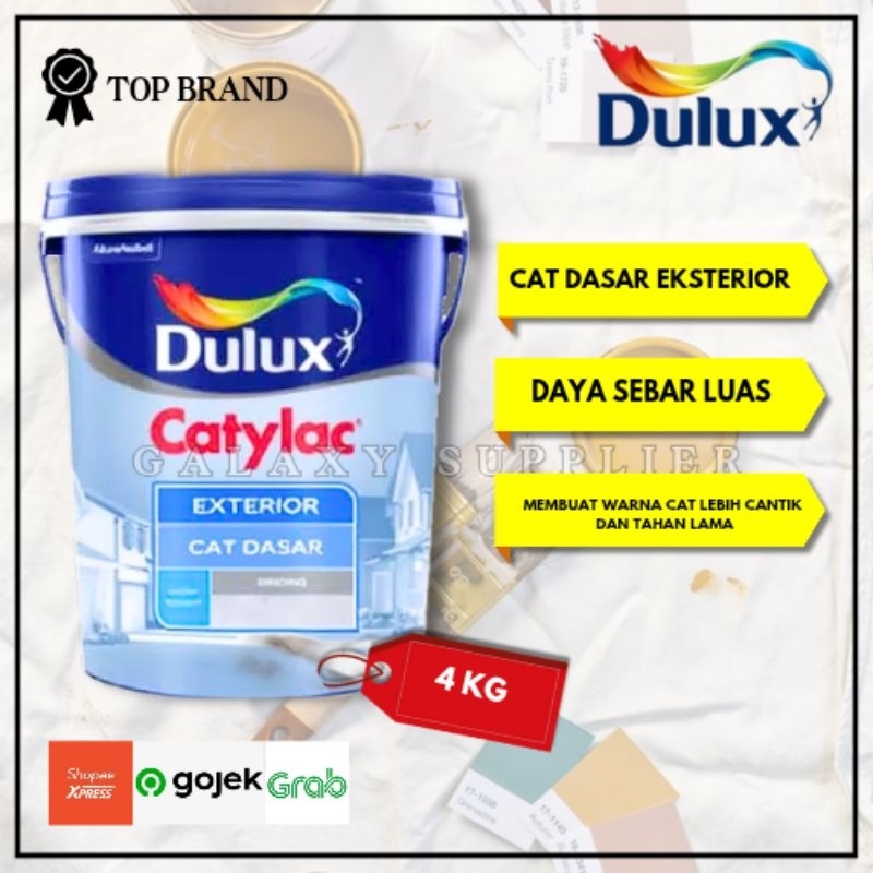 Jual CATYLAC ALKALI CAT DASAR EXTERIOR (OUTDOOR) 4 KG READY STOCK ...
