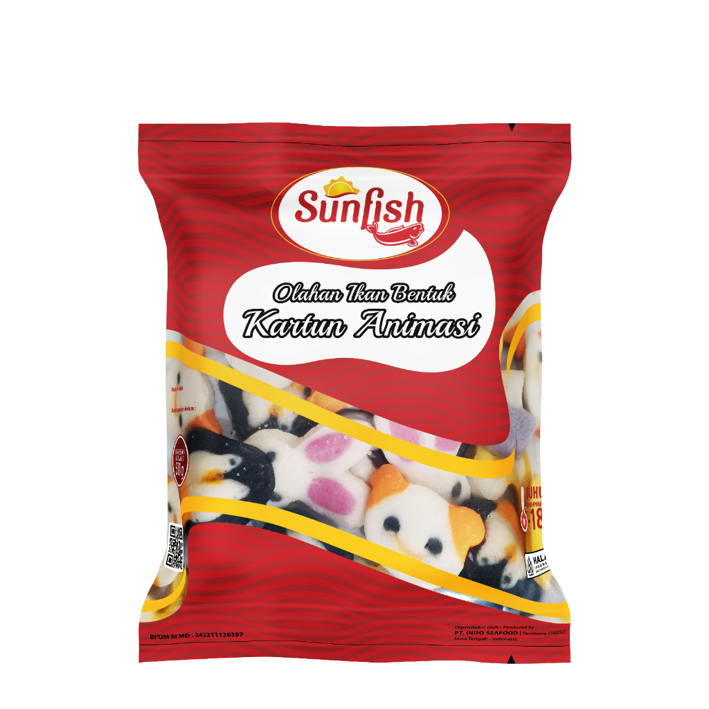 Jual SF Olahan Ikan Bentuk Kartun Animasi 500gr | Shopee Indonesia