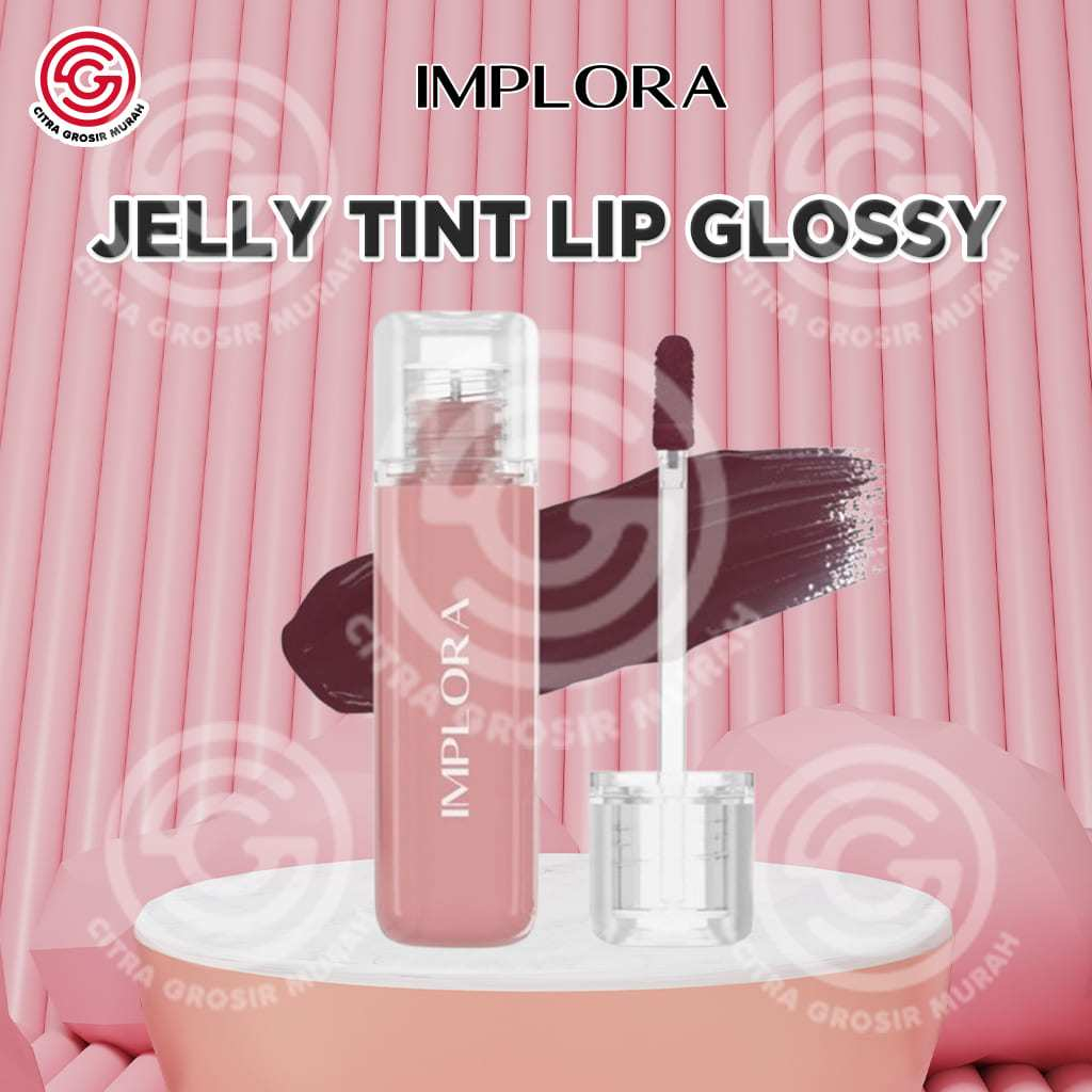 Jual Implora Lip Tint Glossy || Jelly Tint || Lip Tint Implora Original ...