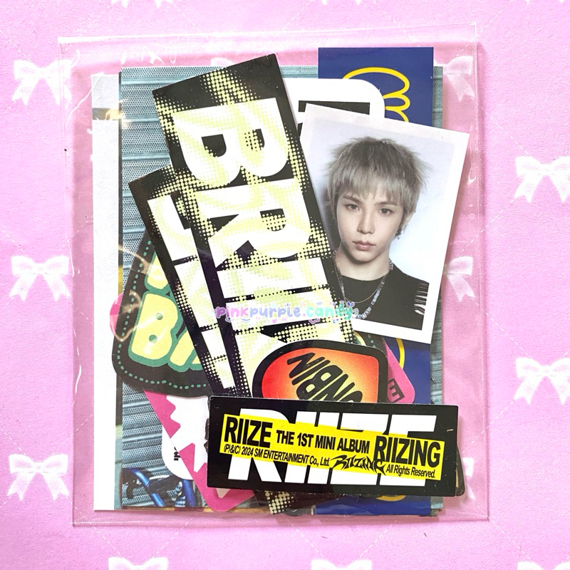 Jual READY Sticker Deco Pack + ID Photo Shotaro RIIZE Album RIIZING Collect Book Version sticker ...