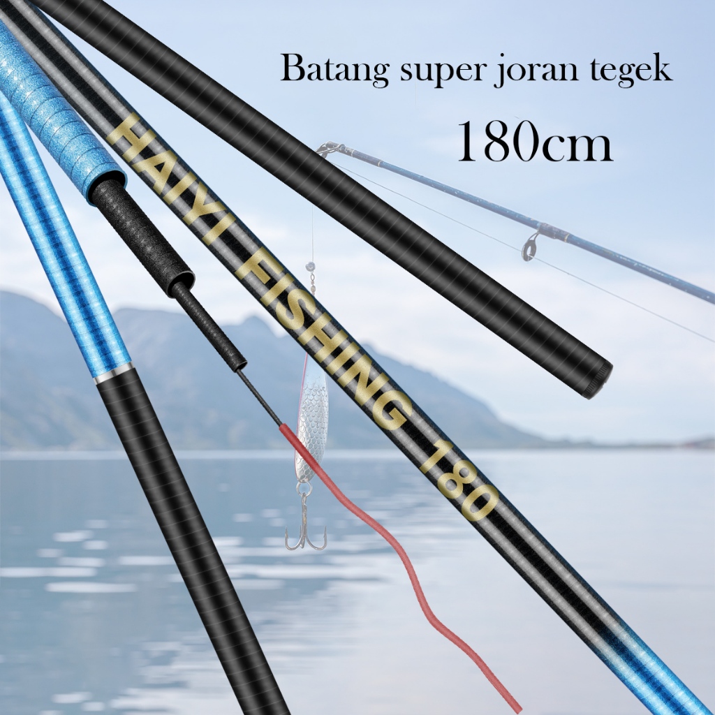 Jual HAIYI FISHING Joran Tegek Murah 180 cm - 630cm Bahan Fiber ...