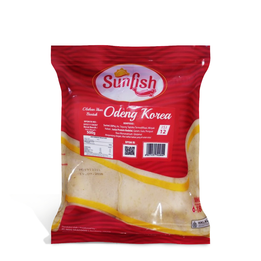 Jual Sunfish Odeng Korea Isi 12pcs 500gr | Shopee Indonesia