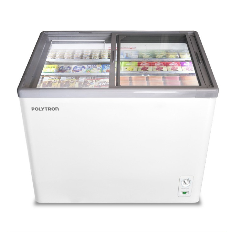 Jual POLYTRON Chest Freezer Sliding Glass 300 liter PCF 329 | Shopee ...