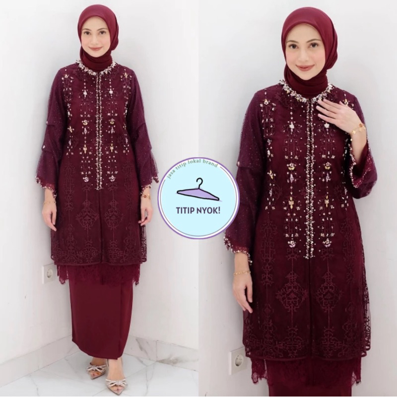 Jual Sarah The Label STL - Rok Tenun Series JASMINE TUNIK - AYANA SET ...