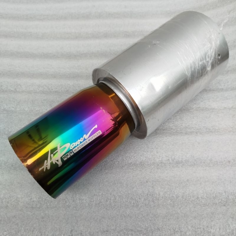 Jual Universal muffler HKS Hi power car exhaust burntype bass sound ...