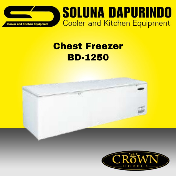 Jual CROWN Chest Freezer BD-1250 / BD 1250 / BD1250 | Shopee Indonesia