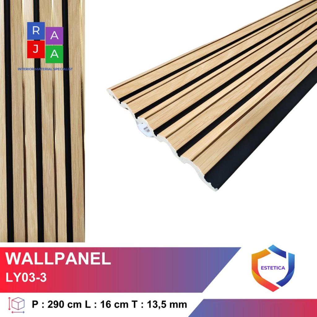 Jual ESTETICA WPC Wood Wall Panel PVC Dekorasi Dinding Wallpanel ...