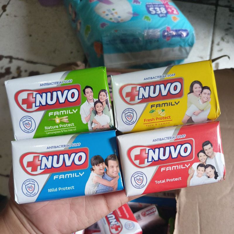 Jual NUVO FAMILY ANTIBACTERIAL SOAP / BAR SOAP 72GR | Shopee Indonesia