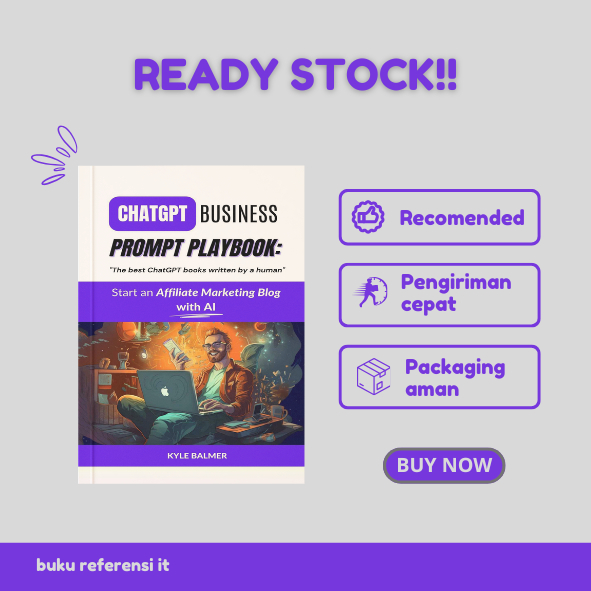Jual Kyle Balmer - ChatGPT Business Prompt Playbook | Shopee Indonesia Jual Kyle Balmer - ChatGPT Business Prompt Playbook | Shopee Indonesia