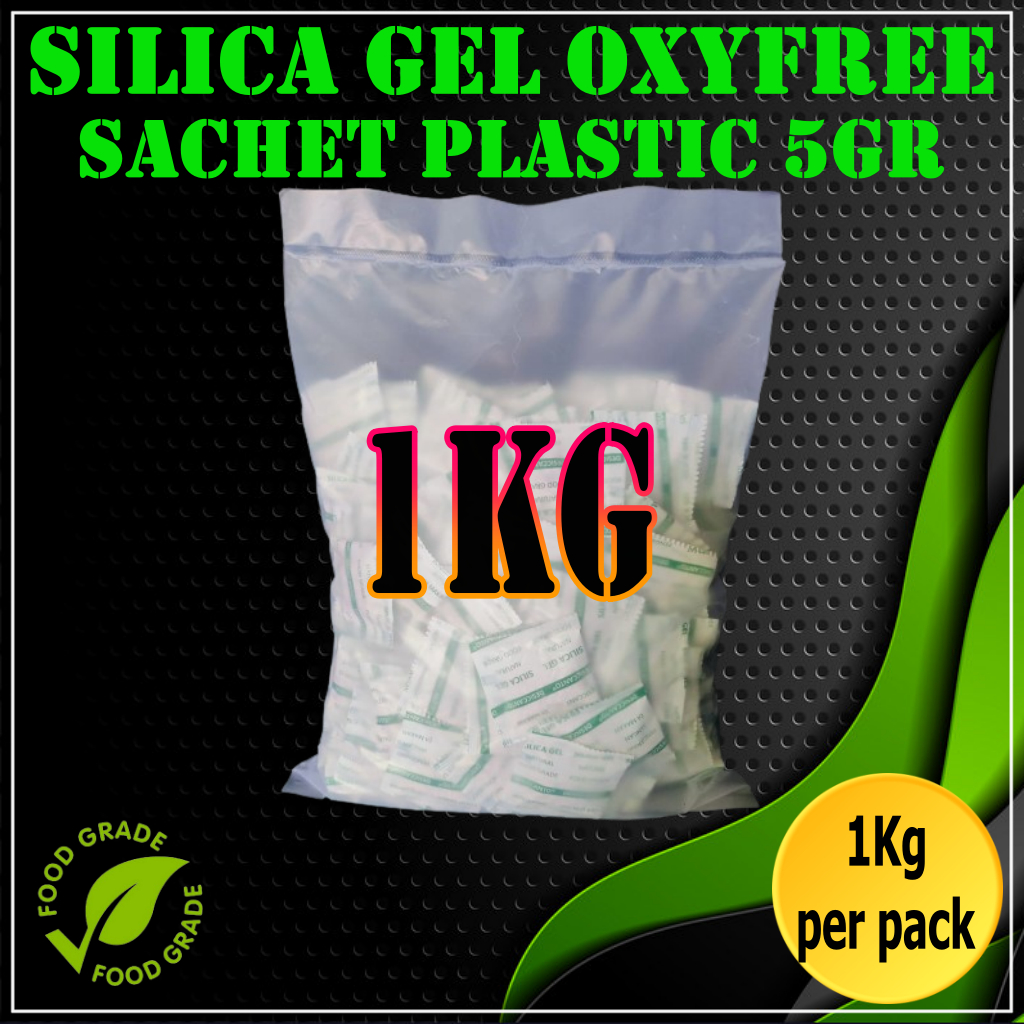 Jual Silica Gel Oxyfree 5gr | Untuk makanan berminyak | Sachet OPP ...