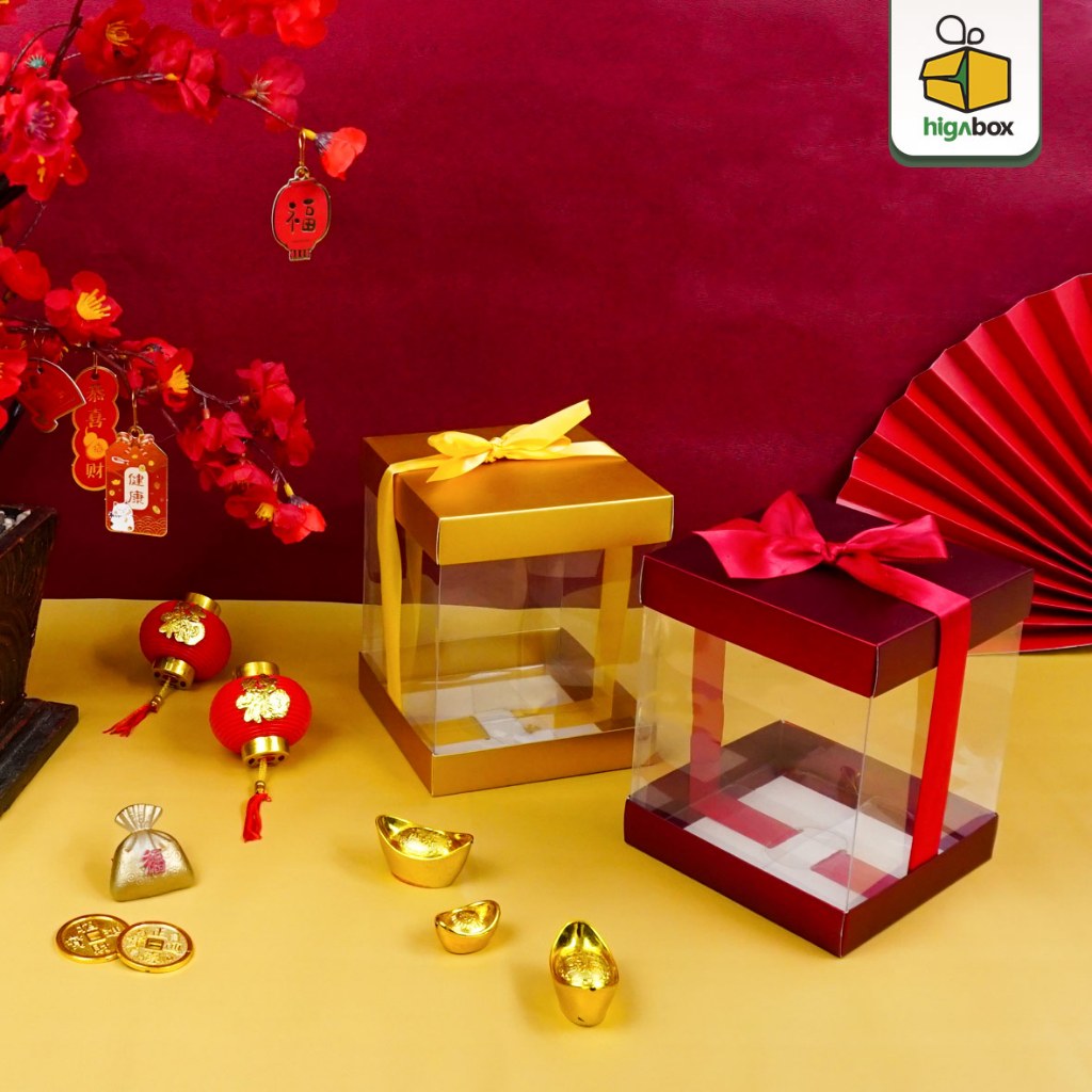 Jual Kotak kado / Gift box Hexagon / Box Natal Mika Segi Enam / Kotak ...