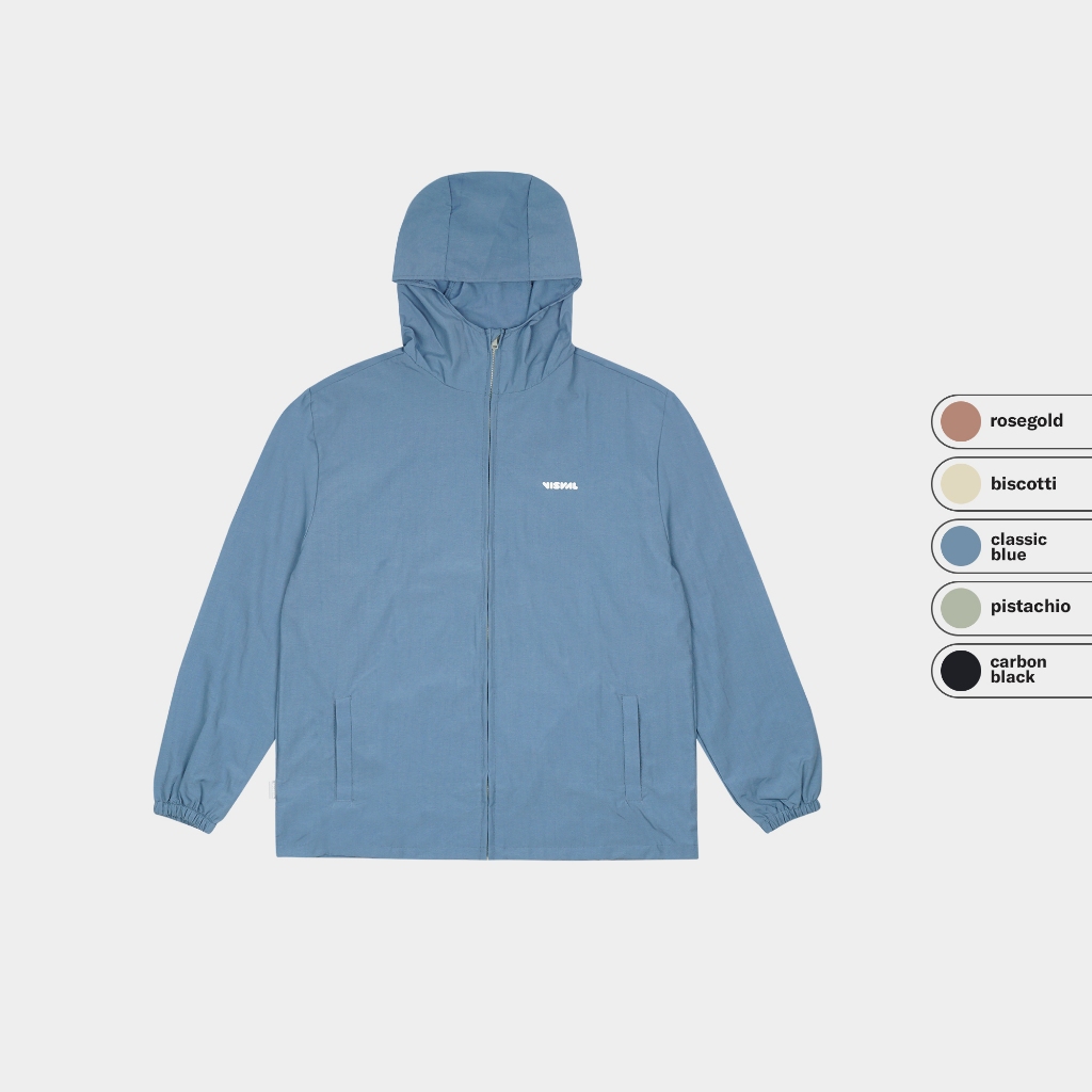 Jual Jacket Aria - Visval - Jaket Windbreaker | Shopee Indonesia