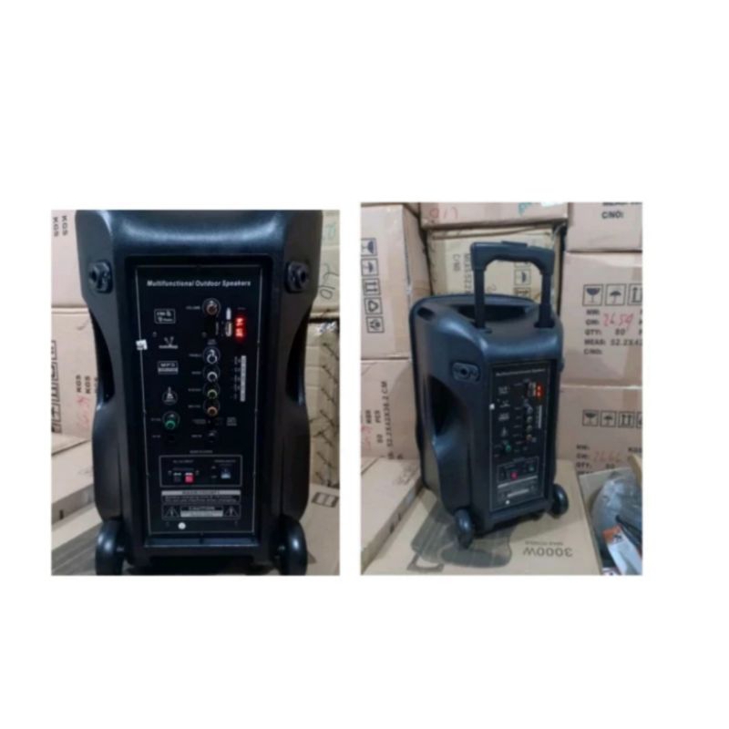 Jual Speaker meeting aiwa 15 inch rapat seminar pa roda trolley ...