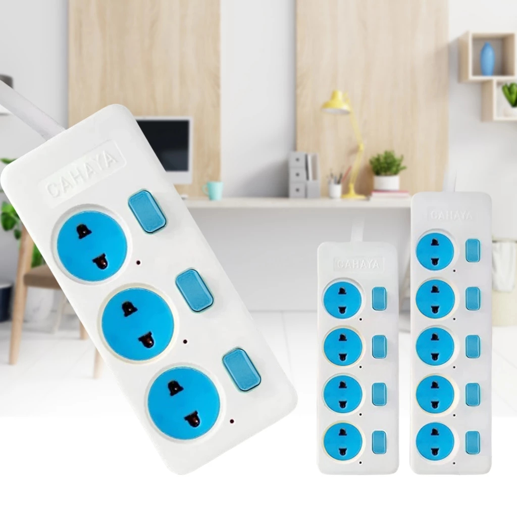 Jual Stop Kontak Gepeng Kabel Saklar 3 4 5 Lubang 1 sampai 5 Meter ...