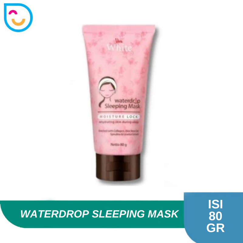 Jual Viva Waterdrop Sleeping Mask | Viva White Water Drop Night Mask ...