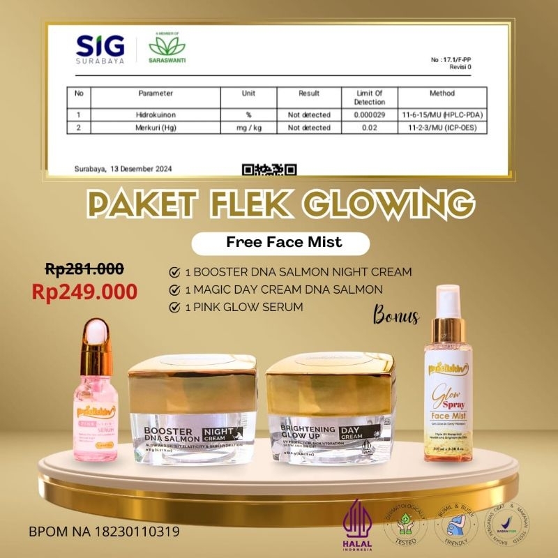 Jual Paket Flek Glowing by Presiksin | Shopee Indonesia