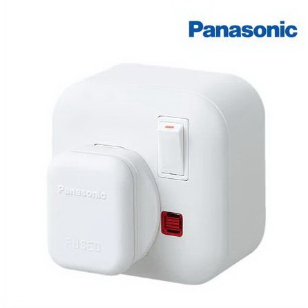 Jual Stop Kontak AC Panasonic WBJ1214W-3K Komplit | Shopee Indonesia