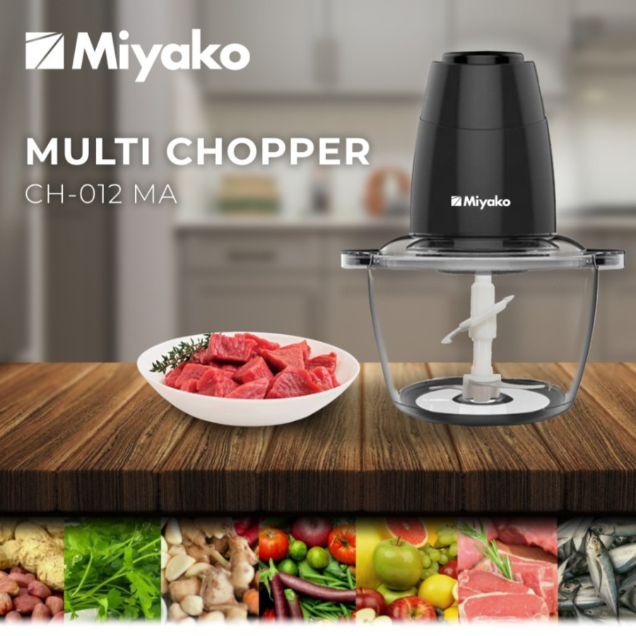 Jual Miyako Choper Blender 1.2 Liter 300 Watt Kaca CH 012 MA CH012 MA CH-012 MA | Shopee Indonesia