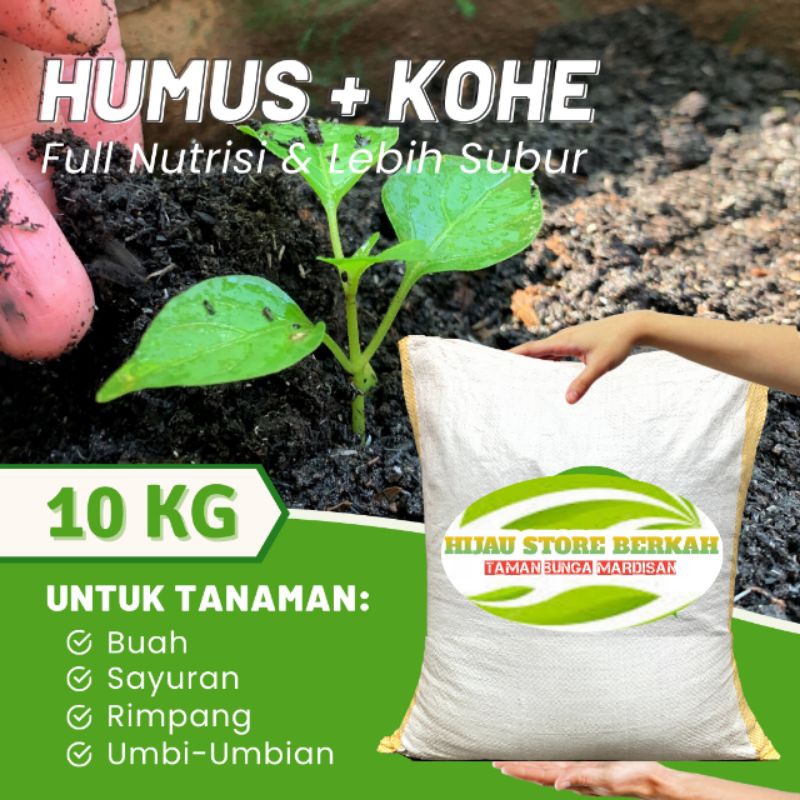 Jual Humus Organik 1kg/10Kg Nutrisi Tanaman | Shopee Indonesia