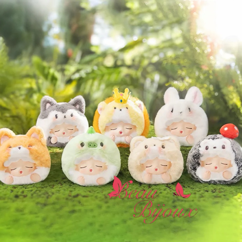 Jual YUMO FOREST FRIENDS blind box keychain gantungan tas plush animal ...
