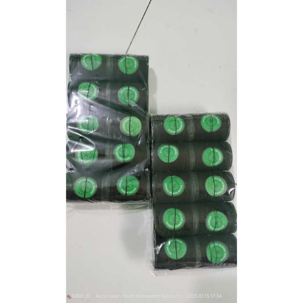 Jual benang jahit nilon / benang nilon rol kecil serbaguna (1 pack isi ...