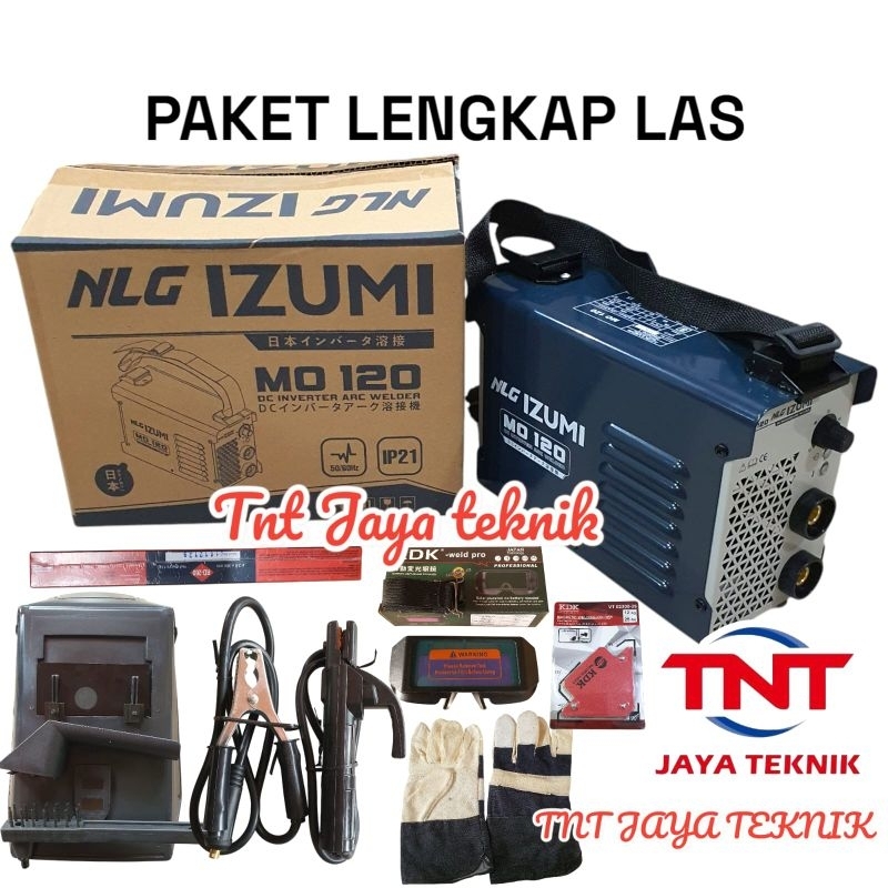 Jual MESIN LAS INVERTER IZUMI MO 120 / MO 128 / TRAFO LAS INVERTER NLG IZUMI MO120 - MO 128 ...