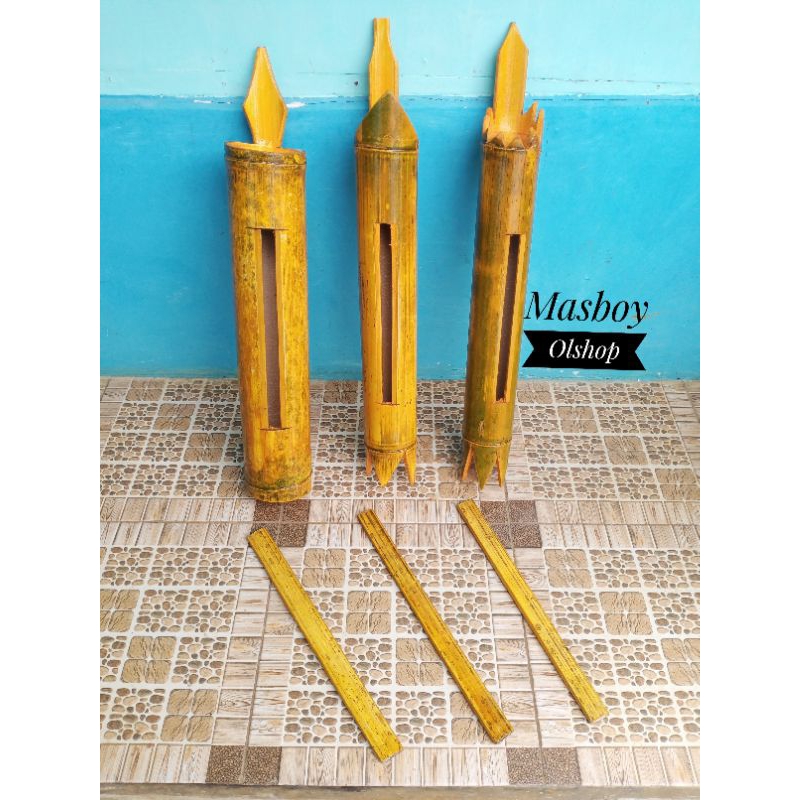 Jual Pentungan Bambu Ronda Malam / Kentongan Bambu / Kohkol Bambu ...