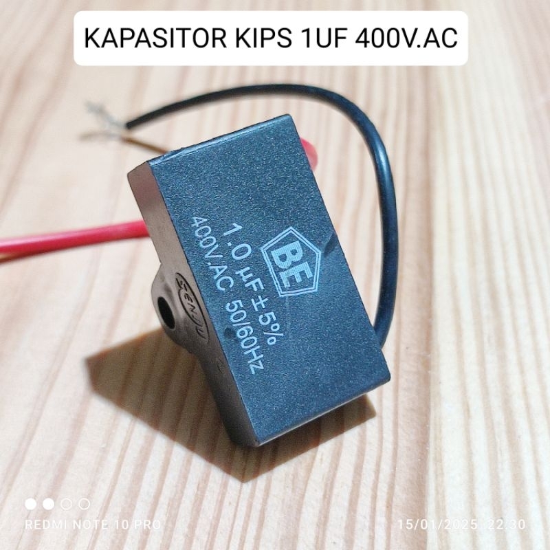 Jual KAPASITOR KIPAS ANGIN 1UF 400V AC | Shopee Indonesia