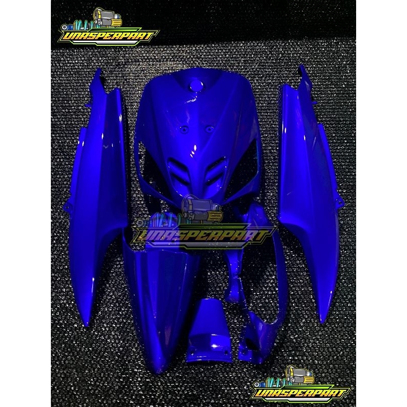 Jual Cover full body halus yamaha mio sporty warna biru candy | Shopee ...