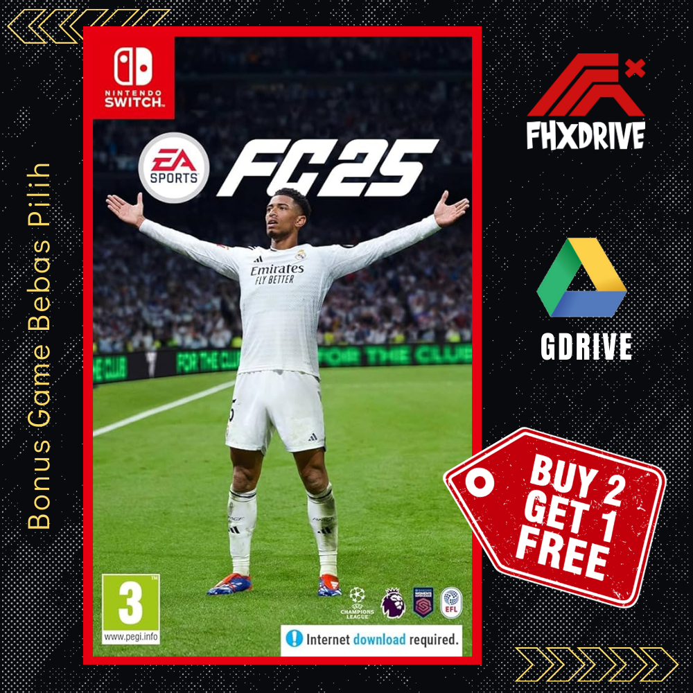 Jual EA SPORTS FC 25 | FORMAT XCI NSP NSZ | UNTUK NINTENDO SWITCH CFW | Shopee Indonesia