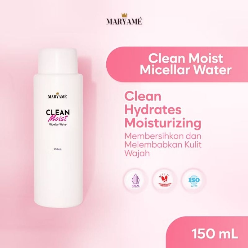 Jual MARYAME Clean Moist Micellar Water Mengandung Cucumis Sativus ...