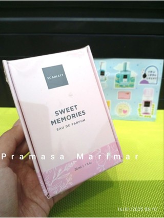 Jual Scarlett Eau De Parfum La Foret Fairy / Velvet Rouge / Biru ...