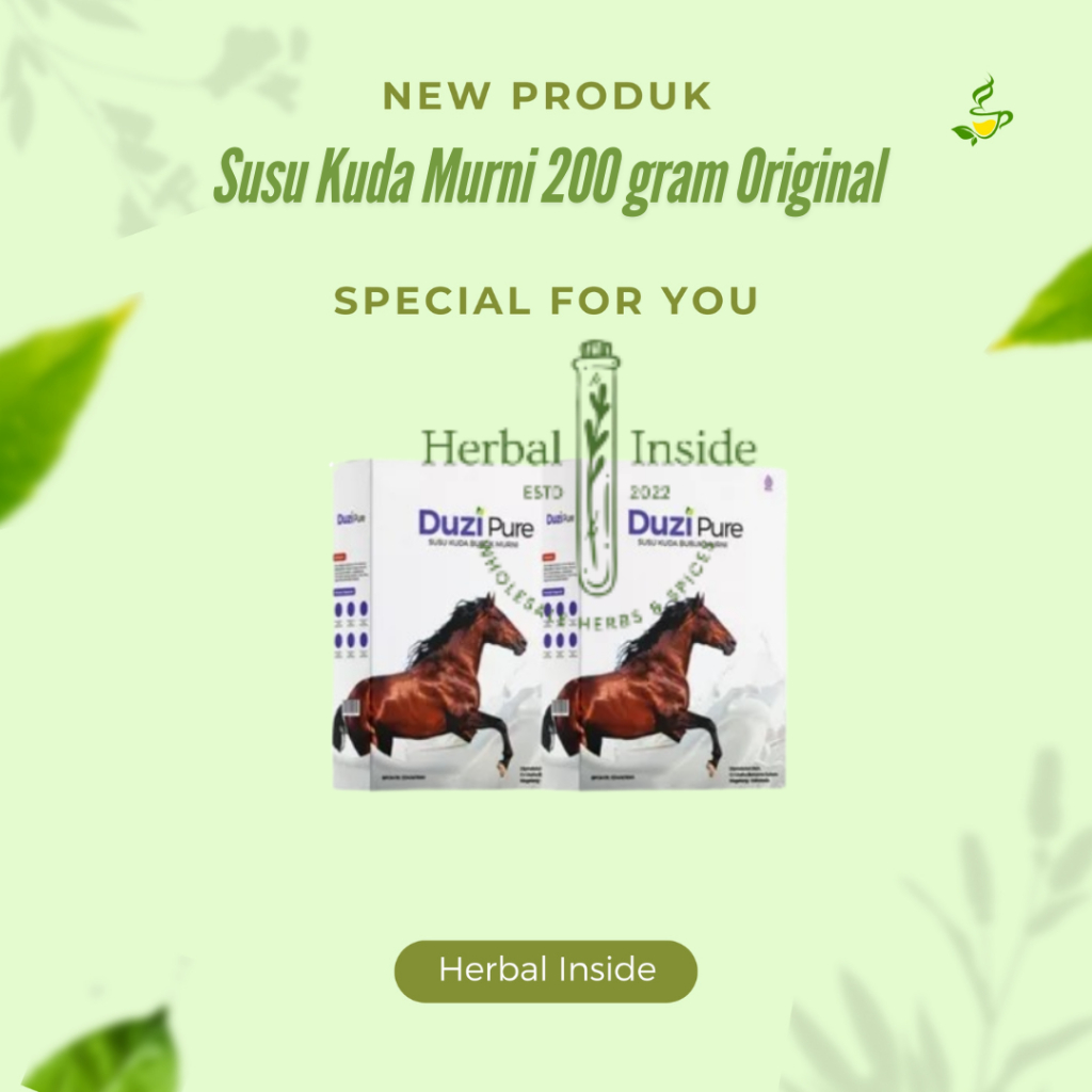 Jual Susu Kuda Lombok Bubuk 200 Gram 1 Box Original | Shopee Indonesia