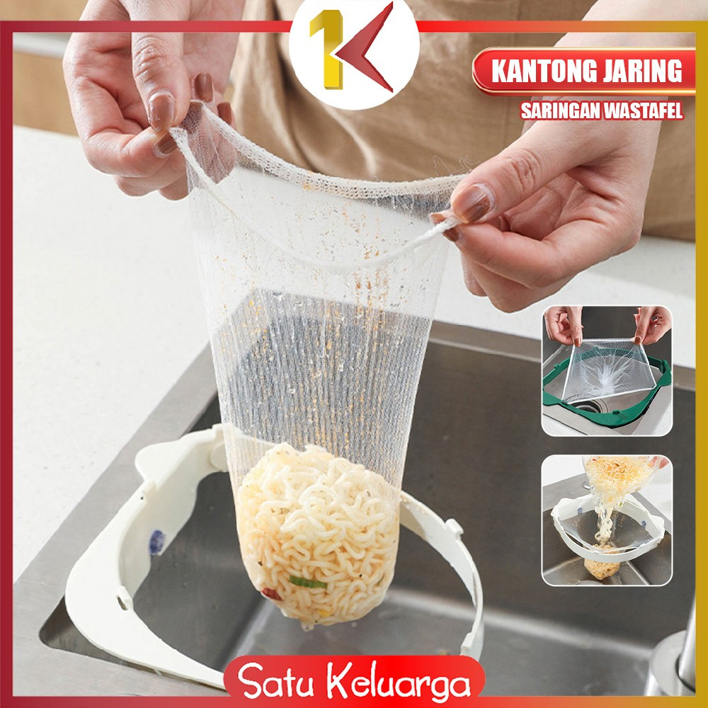 Jual SK-C537 Saringan Wastafel Isi 50PCS Kantong Jaring Jala Penyaring ...
