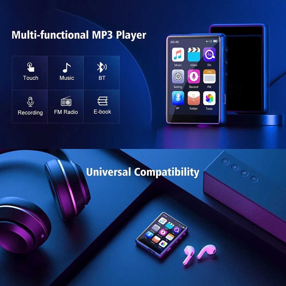 Jual MP3 Player DAP - MP3 Digital Audio Player Bluetooth 5.1 HiFi ...