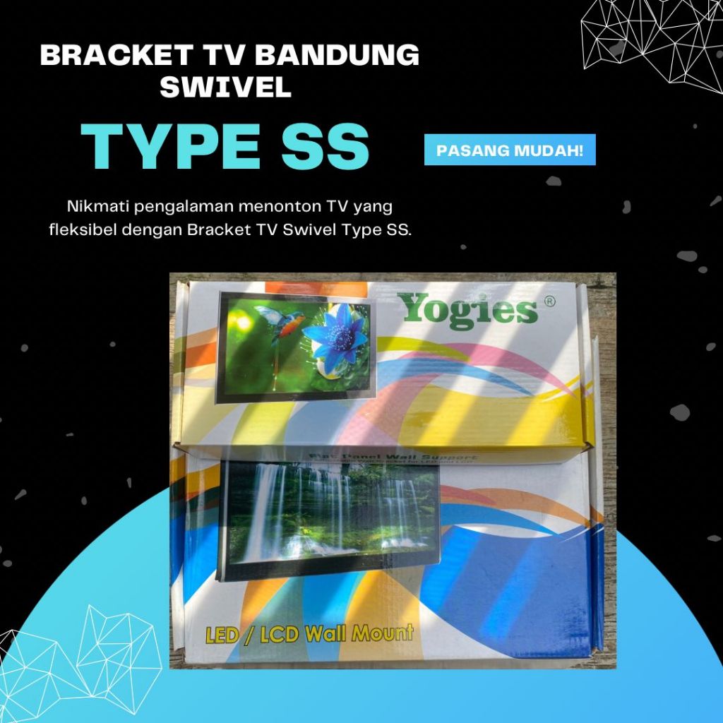 Jual Jual Bracket TV Swivel Type SS – Putar TV dengan Mudah! | Shopee ...