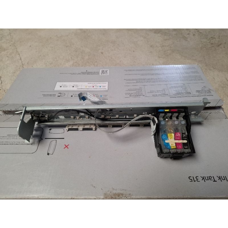 Jual tabung tinta, rel, printer head EPSON TX121 sparepart original ...