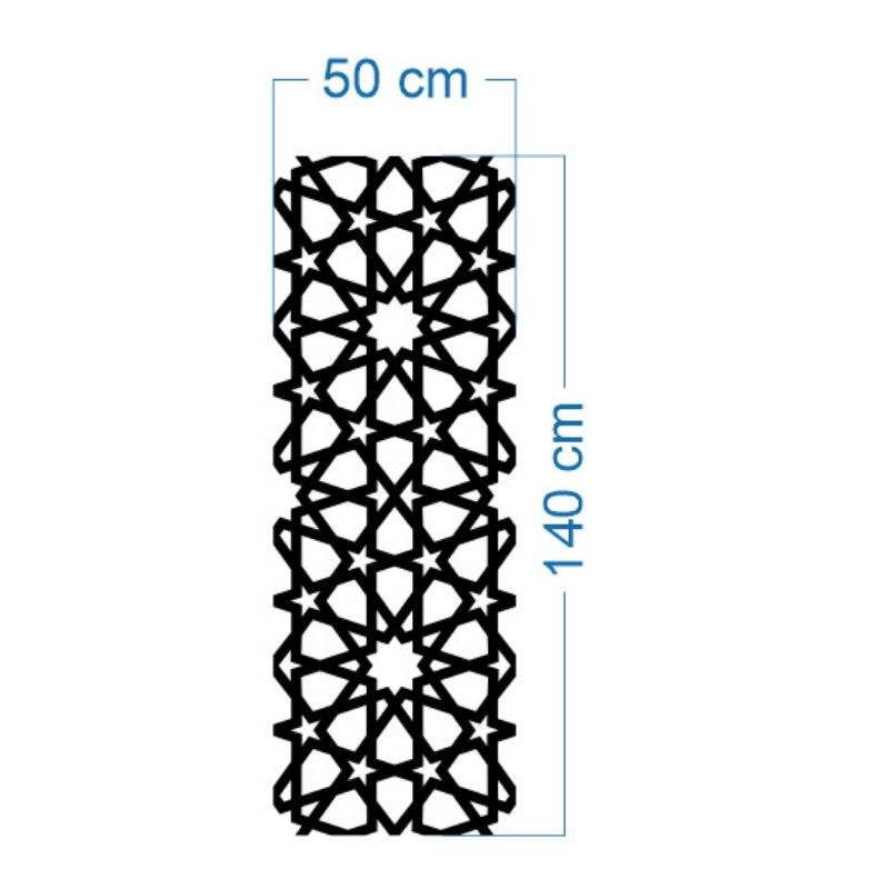 Jual cetakan ornamen dinding masif 50x150 cm bahan spon eva diukir ...