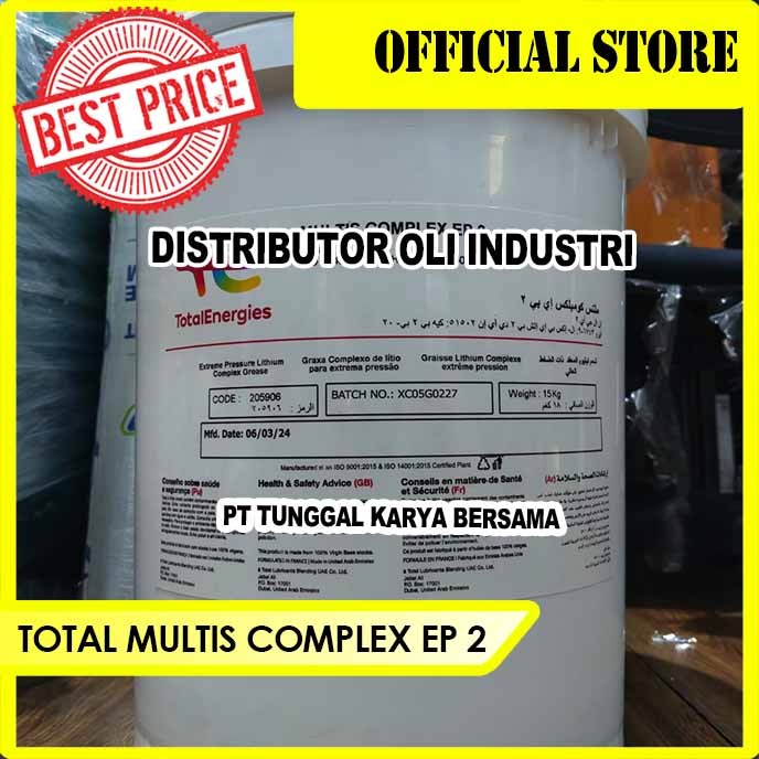 Jual TOTAL MULTIS COMPLEX EP 2 ( 15 KG - Ready Stock ) | Shopee Indonesia